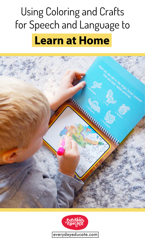Colors and Crafts for Speech and Language at Home | EverydayEducate