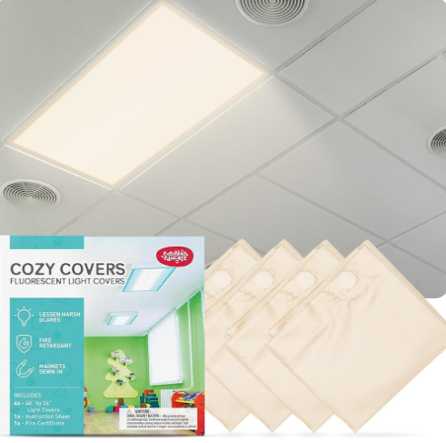 Brighten Up Your Space with Everyday Educate's Fluorescent Light Cover ...